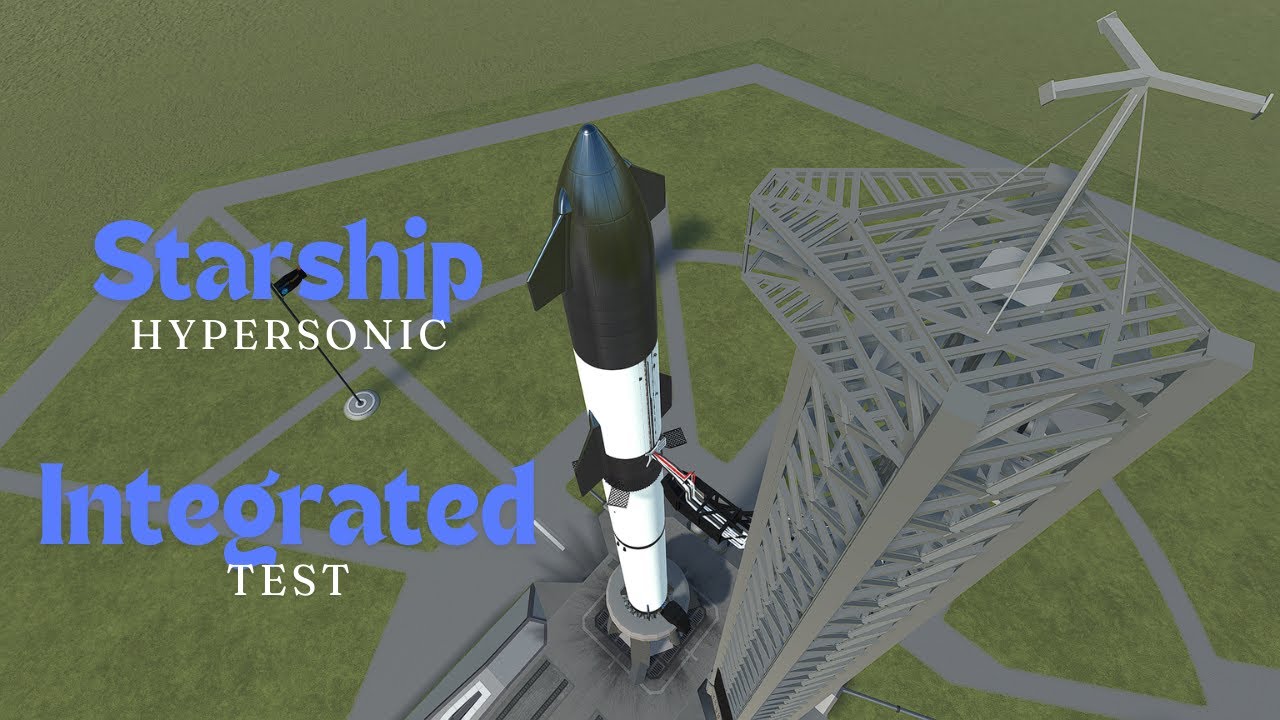 Starship Hypersonic Integrated Test | KSP - YouTube