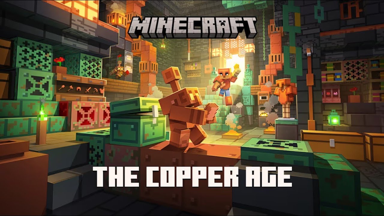 🟫 The Copper Age UPDATE! | Minecraft Stream! 🔴 - YouTube