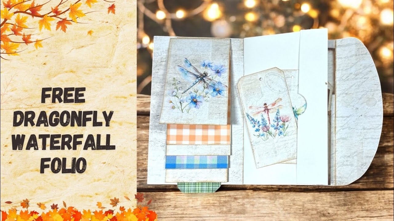 Free Dragonfly Waterfall Folio: A Token of Gratitude and Inspiration ...