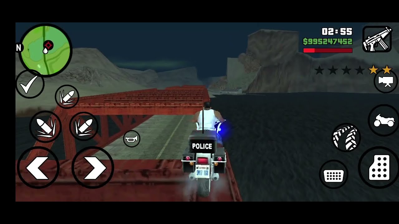 RIDE ON THE BRIDGE | GTA SAN ANDREAS | UNLOCKED - YouTube