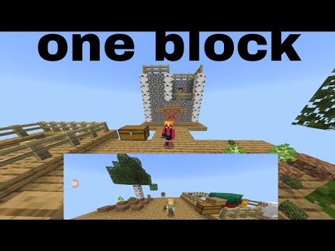 Minecraft one block series part 3 - YouTube