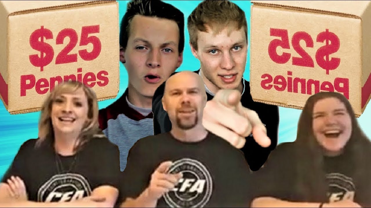 Coin Roll Hunting Pennies Competition! Quin's Coins vs. Coins For ...