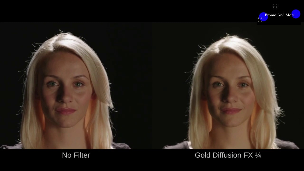 Tiffen Gold diffusion filter - Promo Features | Promo And More. - YouTube