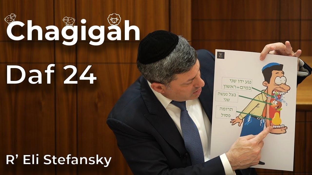 Daf Yomi Chagigah Daf 24 by R’ Eli Stefansky - YouTube
