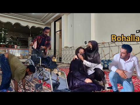 Zainab and Abdullah's bitter meeting with Ruhollah and Abdullah's help to a disabled person