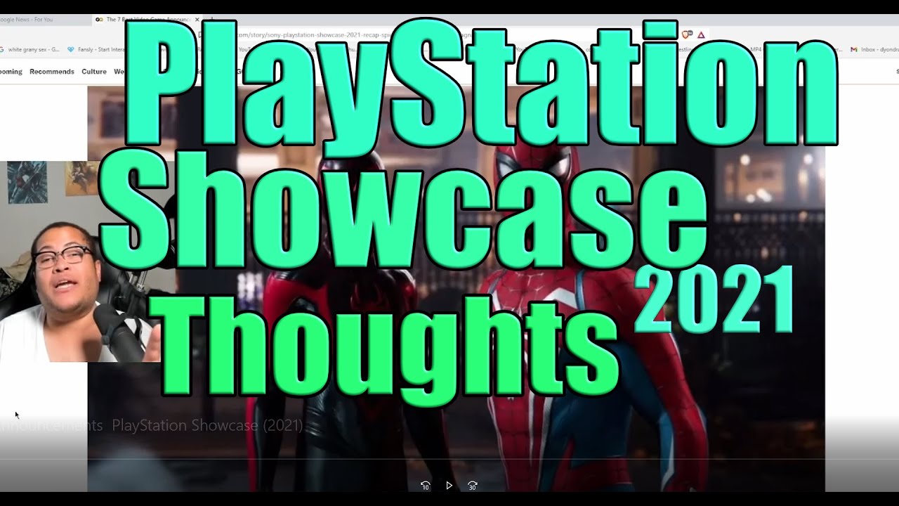 7 Best video Game Announcements PlayStation Showcase 2021 - YouTube