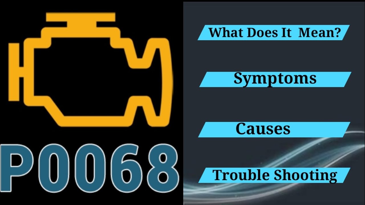 DTC P0068 Overview: MAP/MAF – Throttle Position Correlation - YouTube