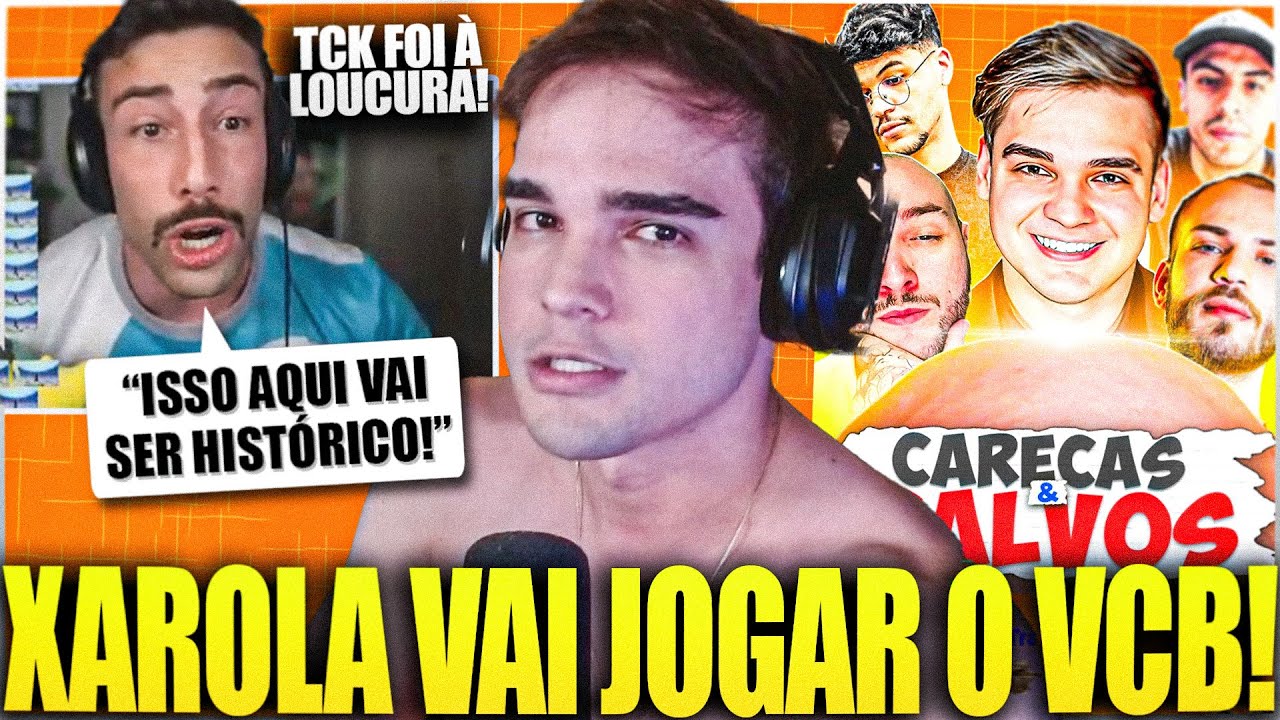 TCK FICOU EM CHOQUE COM O XAROLA FAZENDO HISTÓRIA! O 1º TIME DE ...