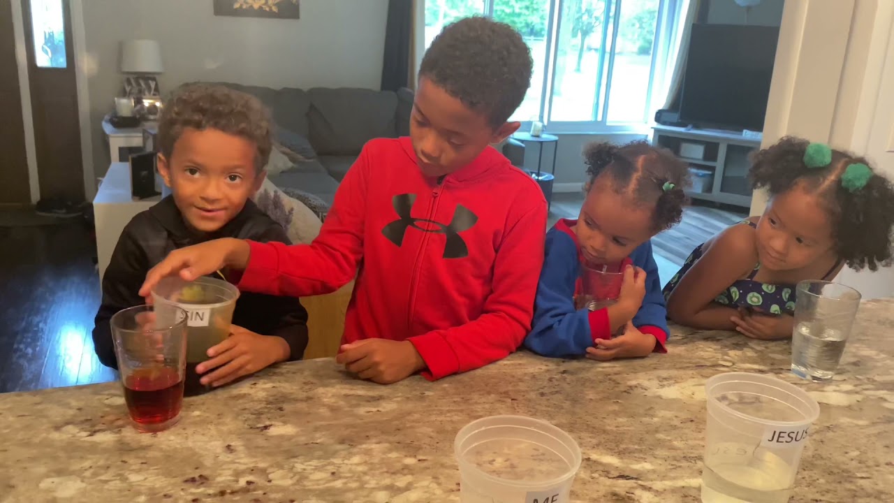 Me, Sin and Jesus Science Experiment - YouTube