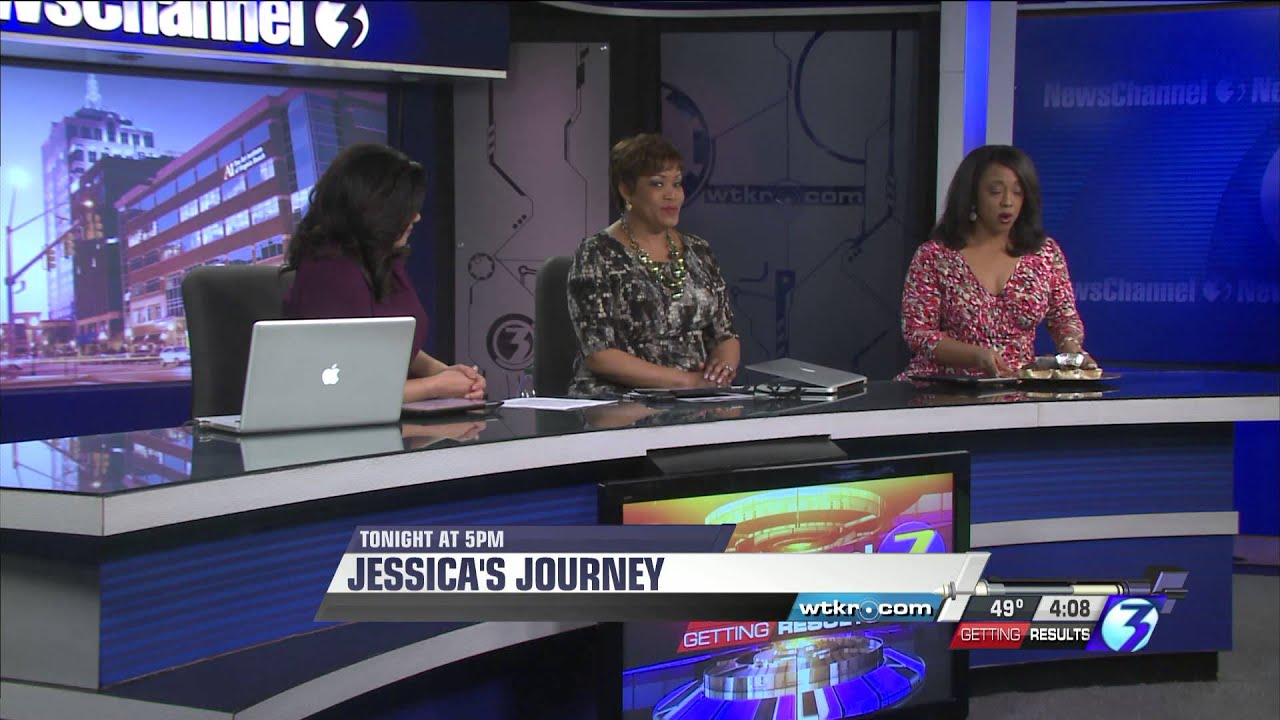Jessica Larche shares low carb brownies with WTKR colleagues - YouTube