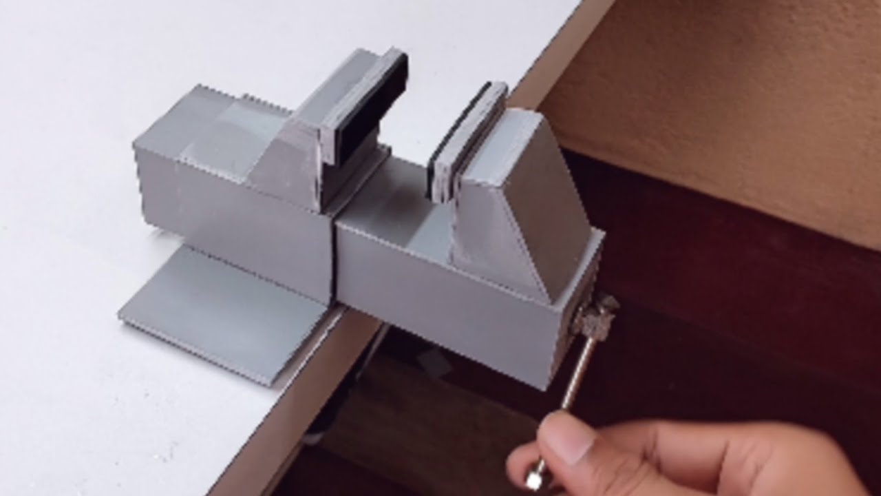 How to make vise from pvc pipe - YouTube
