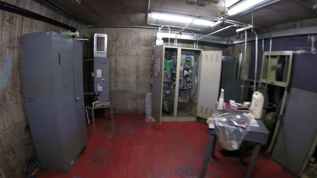 Garage Elevator Machine Room - YouTube