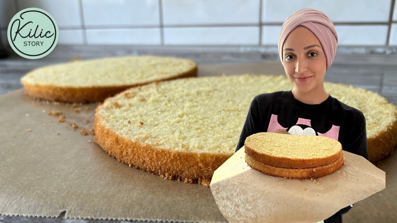 Böden für Fondanttorten, Naked Cakes und vieles mehr I Rührteig einfach ...