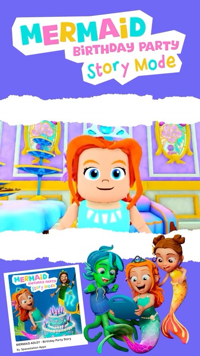 you are invited to ADLEY'S ROBLOX PARTY!! new Mermaid Birthday Story ...