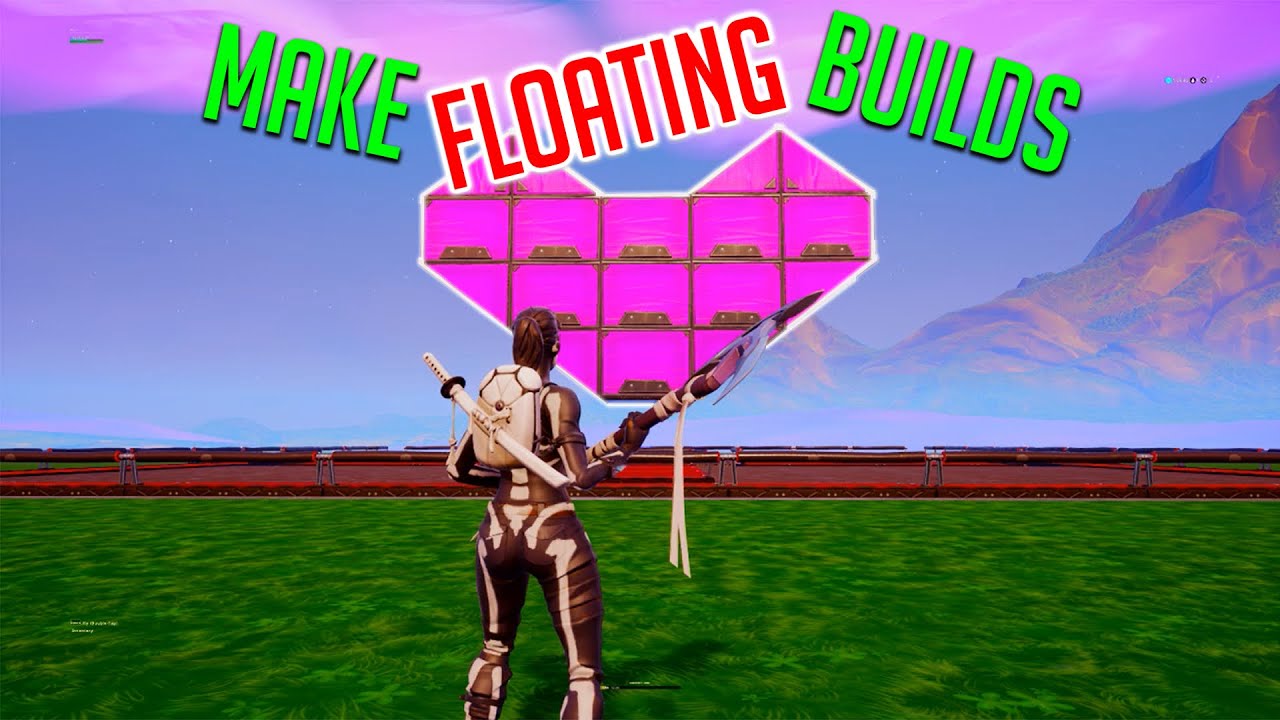 New!! How To Make Floating Buildings | Fortnite Battle Royale - YouTube