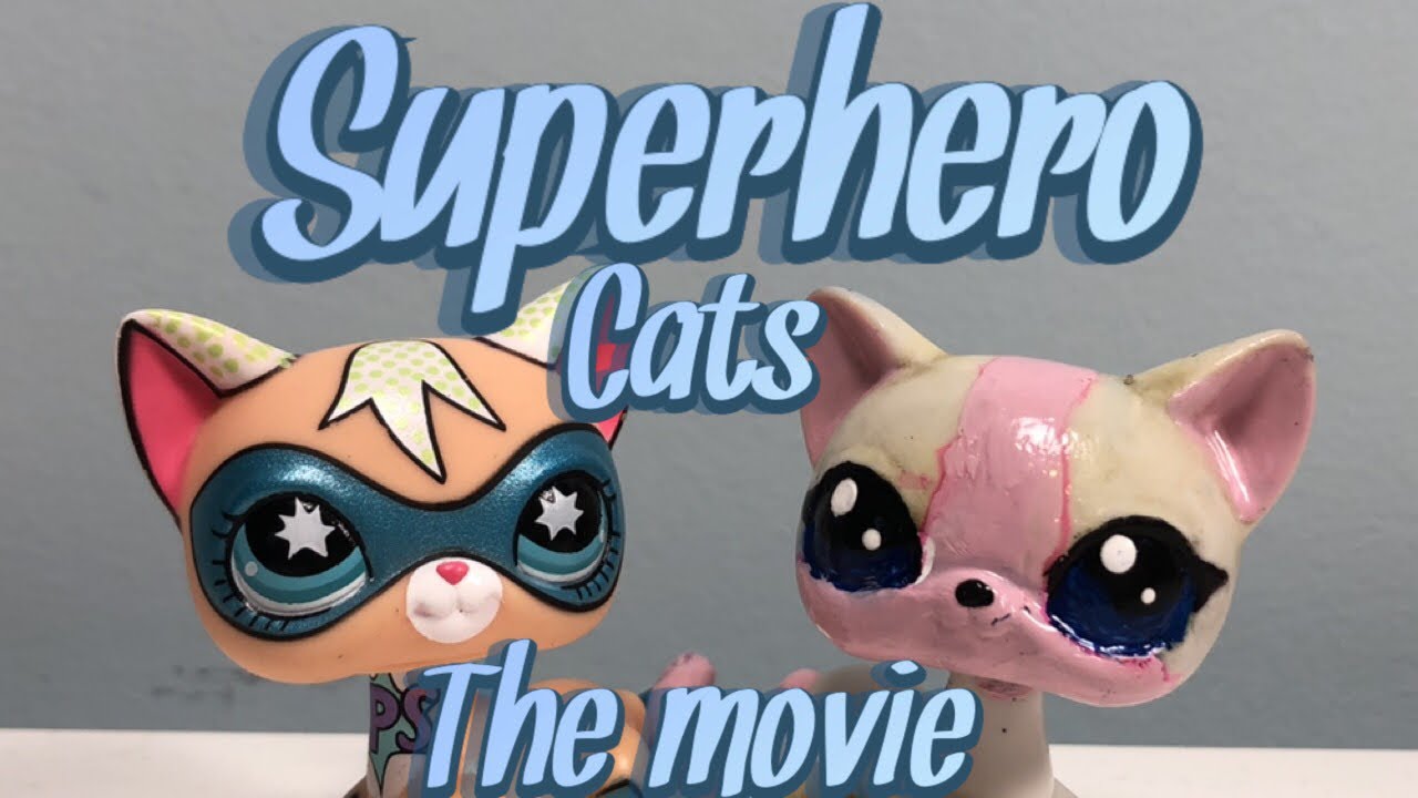 Lps Super Hero Cat Coloring Pages