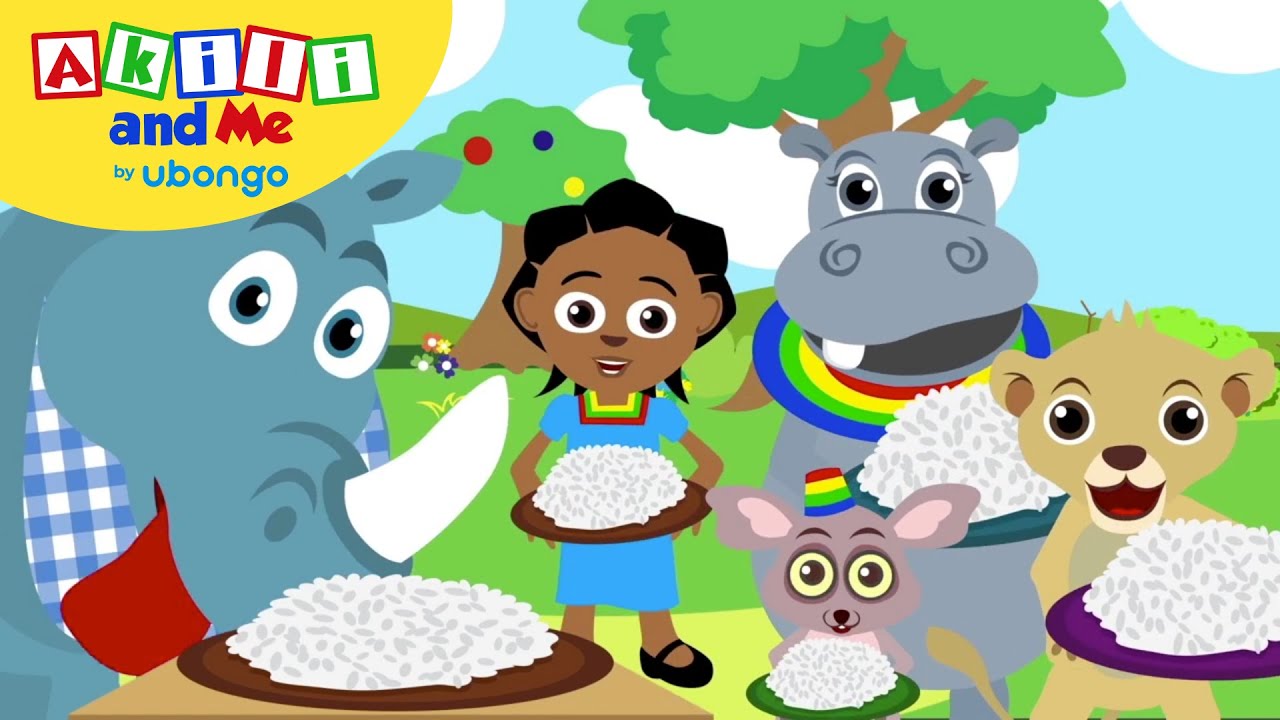 Episode 43: Who Likes Rice? | Episode of Akili and Me | Learning videos ...