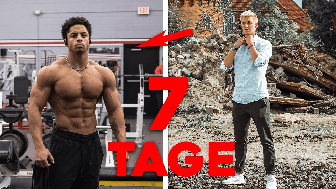 GYMSHARK MODEL ERNÄHRUNG GELEAKT? | Ich esse 7 Tage wie JustMerk - YouTube