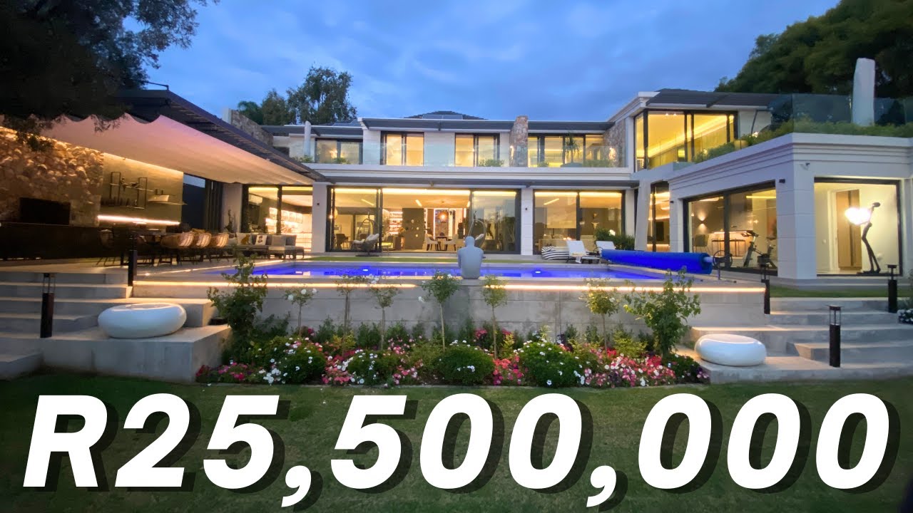 Inside CONTEMPORARY ENTERTAINERS HOME in Dainfern Golf Estate - YouTube