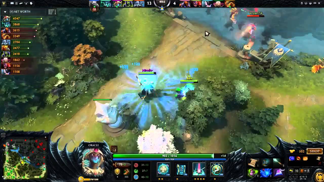 Wizard GameR Dota 2 playing Oracle 8300MMR - YouTube