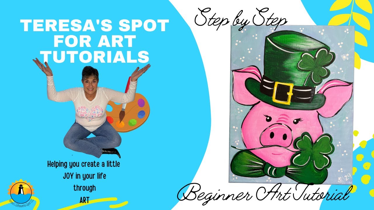 Acrylic Painting Beginner Tutorial: Easy Step by Step Beginner Acrylic ...