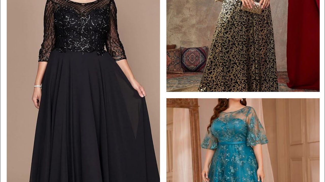 So Beautiful collation of long maxi for plus size women for evening ...