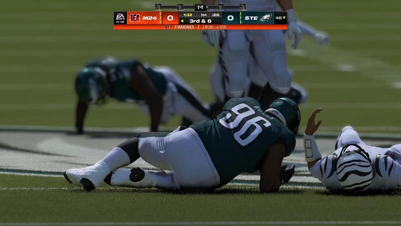 Madden NFL 24 - Funny Kick and Fall - YouTube