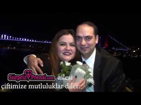 Boğazda Romantik Evlenme Teklifi Organizasyonu