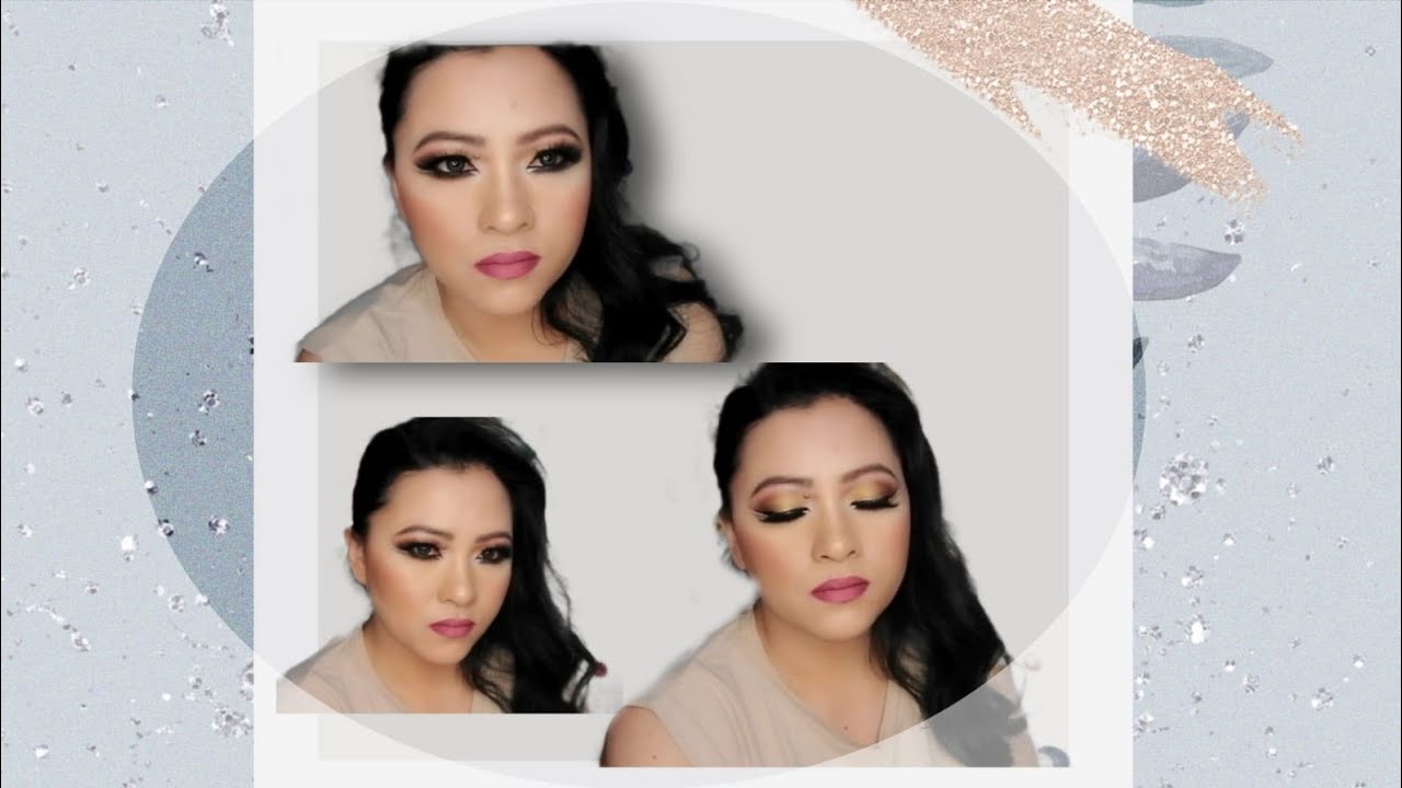 how i do my double eyeliner makeup look - YouTube