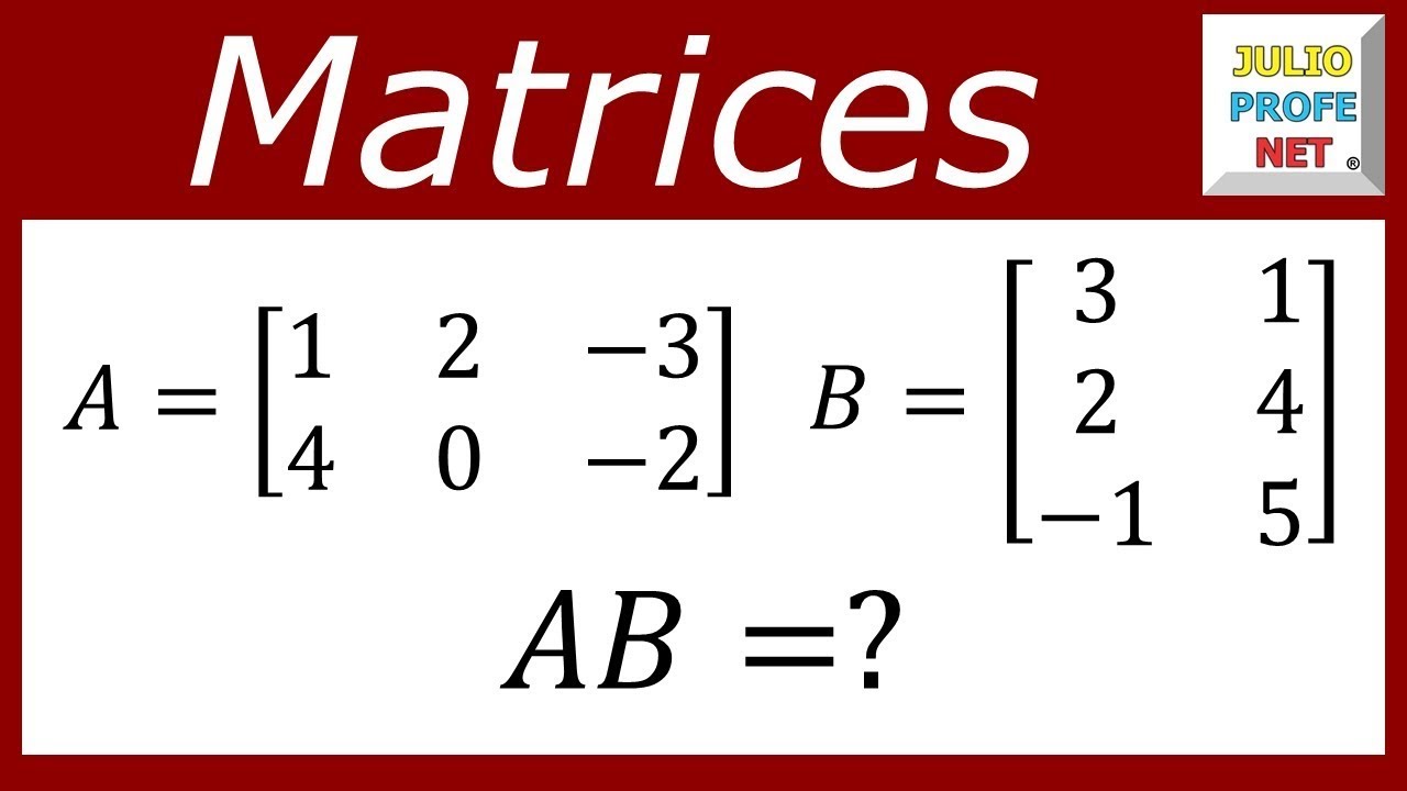 Matrices: Solving various questions - YouTube