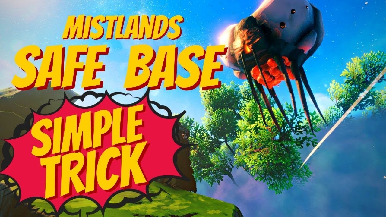 Valheim trick to build safe base in Mistlands - YouTube