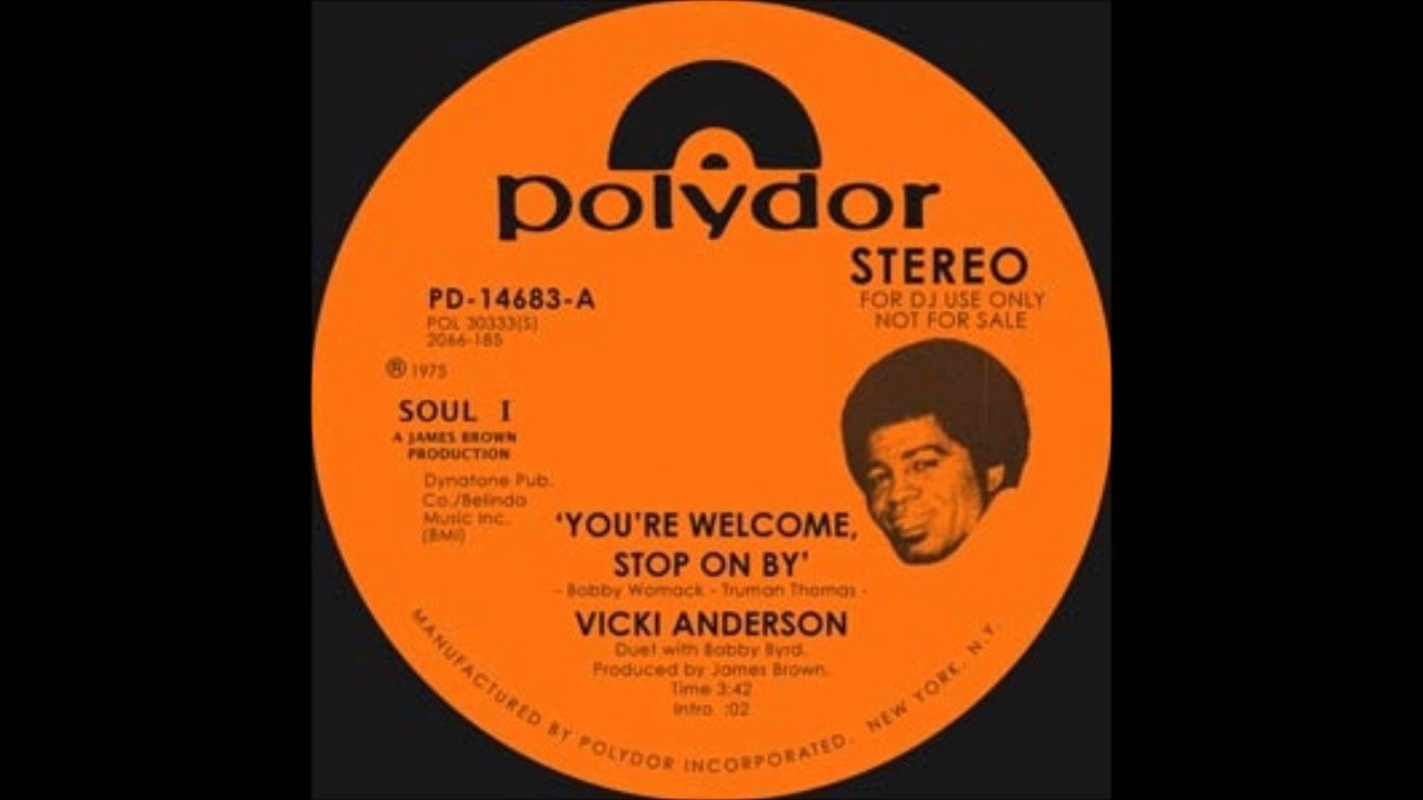 VICKI ANDERSON YOU'RE WELCOME TO STOP ON BY - YouTube