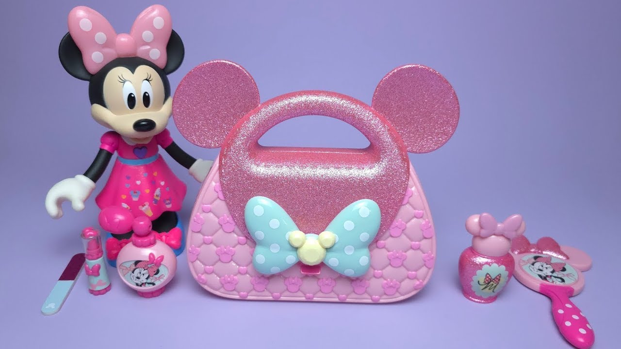 Disney Minnie Mouse Beauty Salon Set Satisfying with Unboxing ...