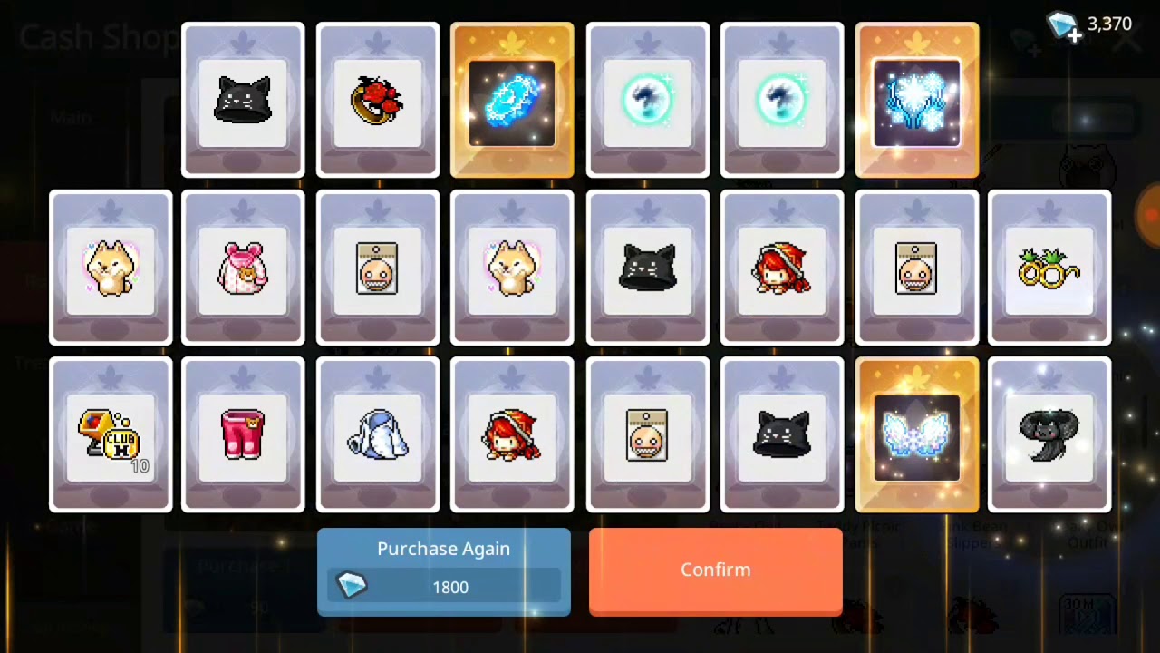 [MapleStory M] Winter Deer Set Royal Style! - YouTube