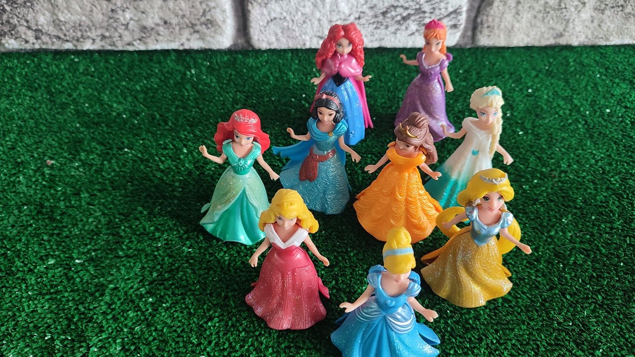 Disney Princess Doll Makeover ~ DIY Miniature Ideas for Barbie Wig ...