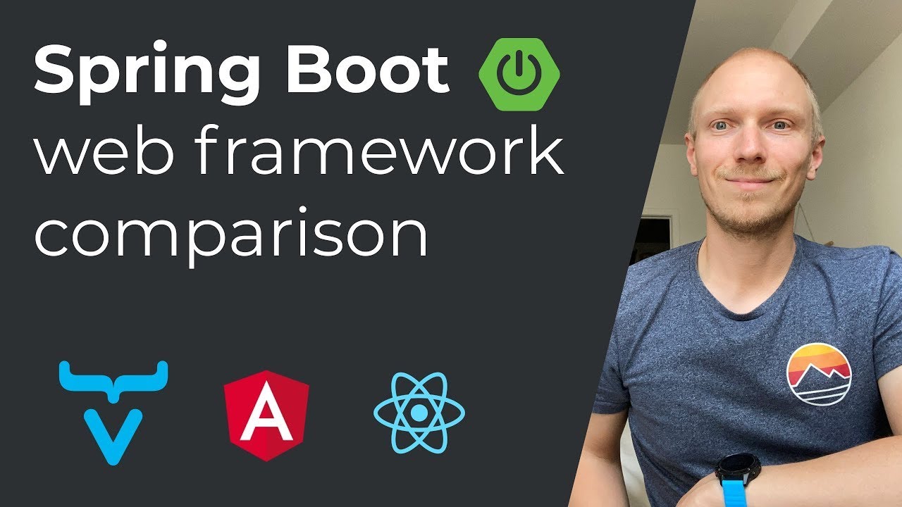 Comparing Frontend Frameworks For Spring Boot React Angular Vaadin