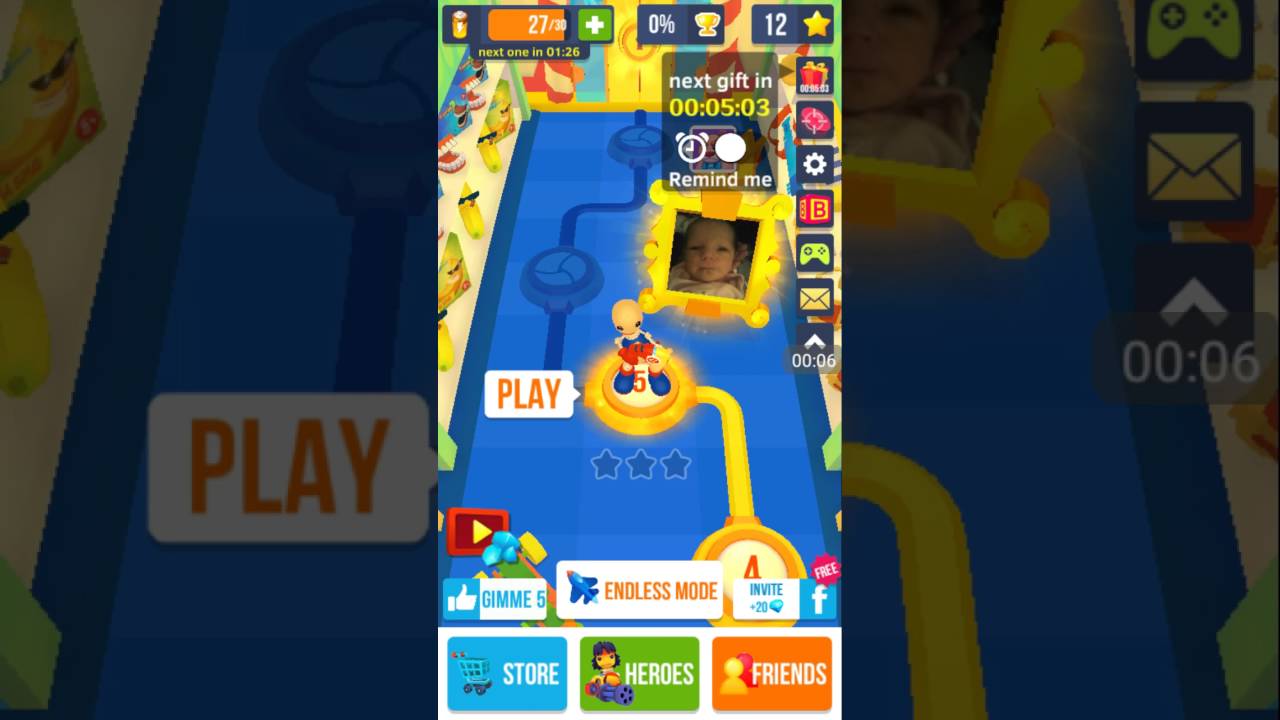 Buddyman Run downloaded on the play store - YouTube