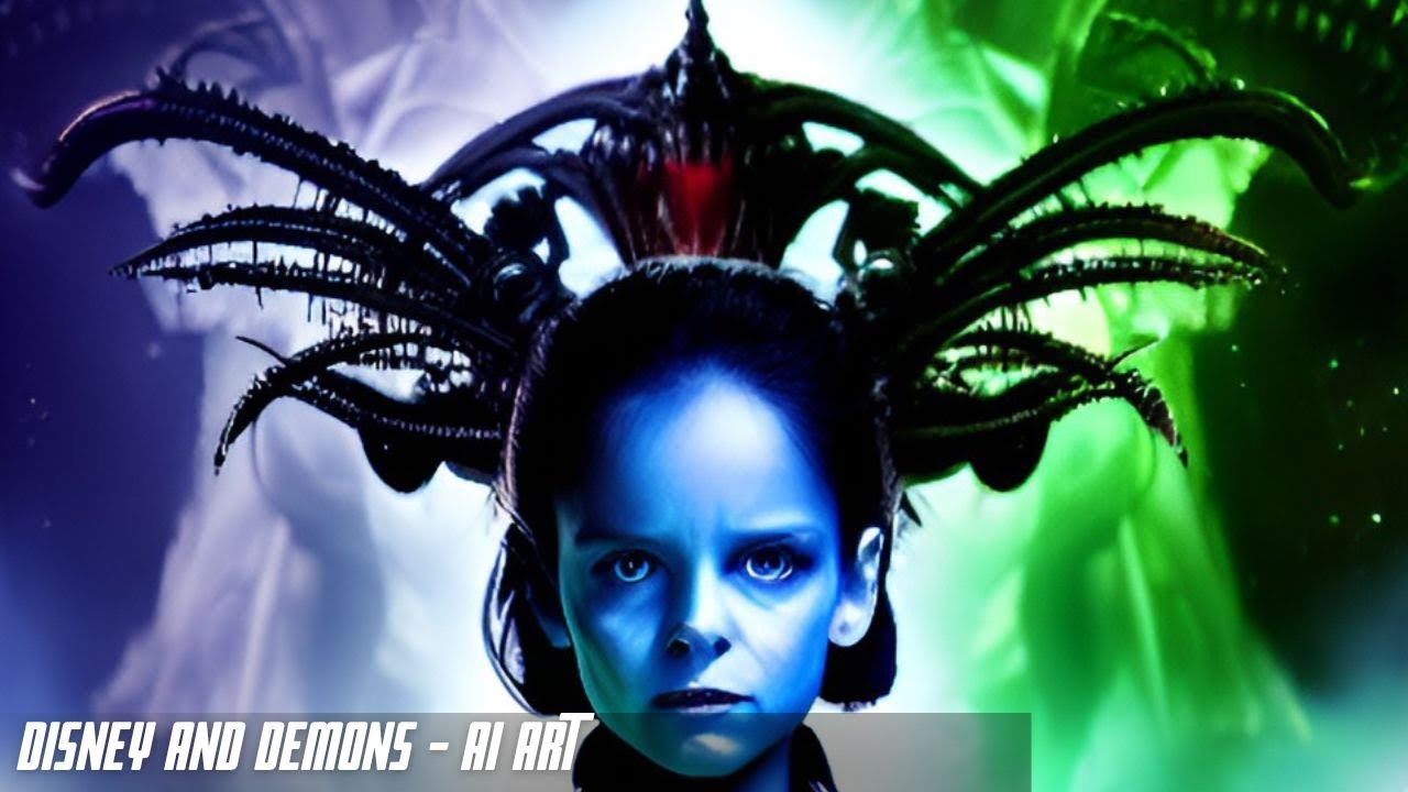 Disney and Demons - ai art | Disney villana as demons - YouTube