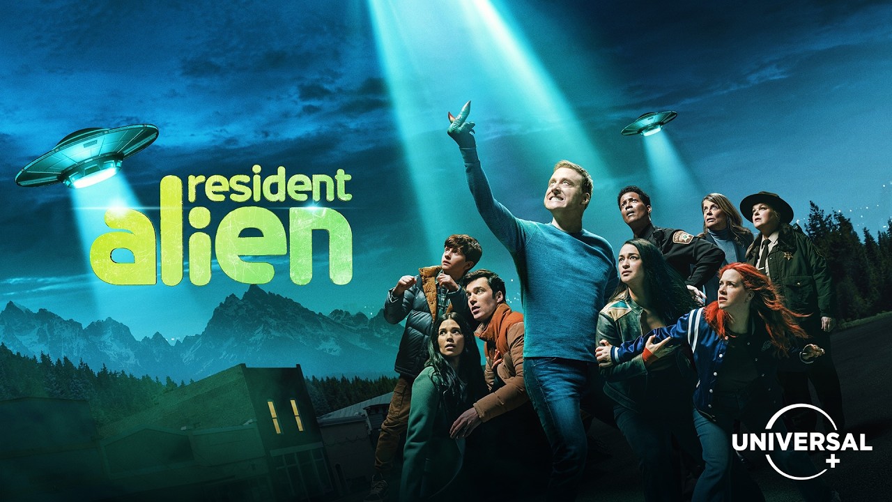 Harry et Heather | Extrait Resident Alien S3 | SciFi sur Universal+ ...