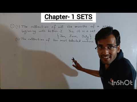 SETS | Class 11th | Chapter 1 - YouTube