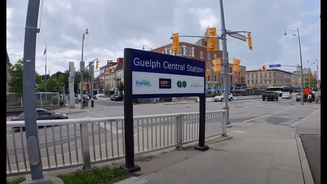 Guelph Central Station Walking Tour - UofG Guelph Bus, GO Train, VIA ...