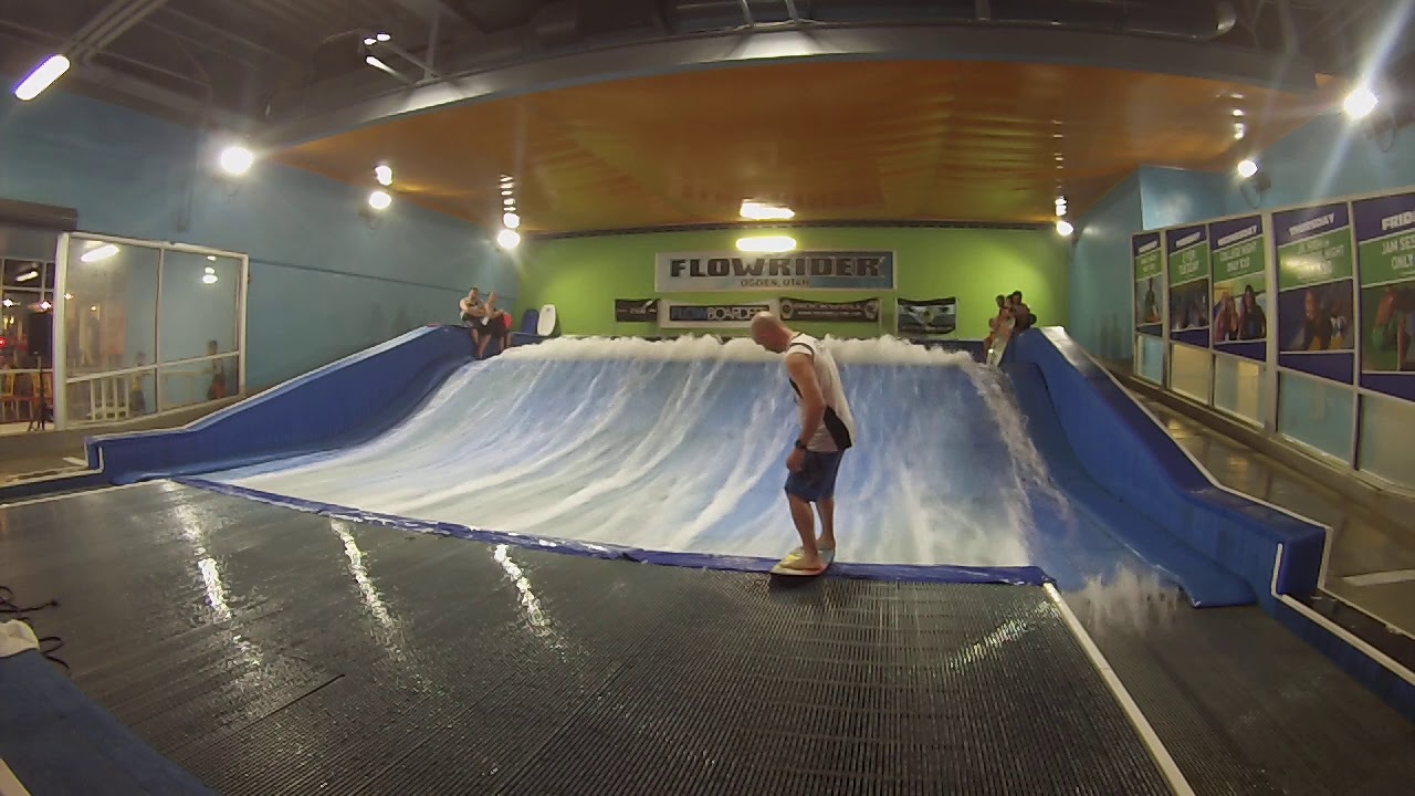 FlowRider in Ogden Utah Salomon Center Pro Flowboarding Contest Go Pro ...