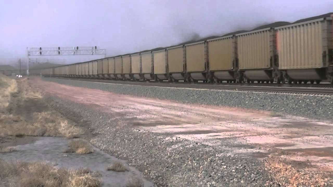Powder River Basin Railroad Action - April 2011 (Part 7) - YouTube
