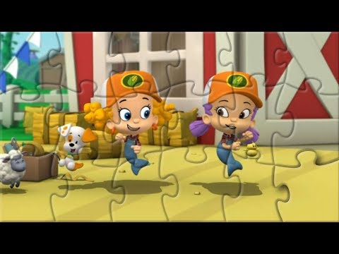 Bubble Guppies Farm Jigsaw Puzzle Game For Kids Rompecabezas - YouTube