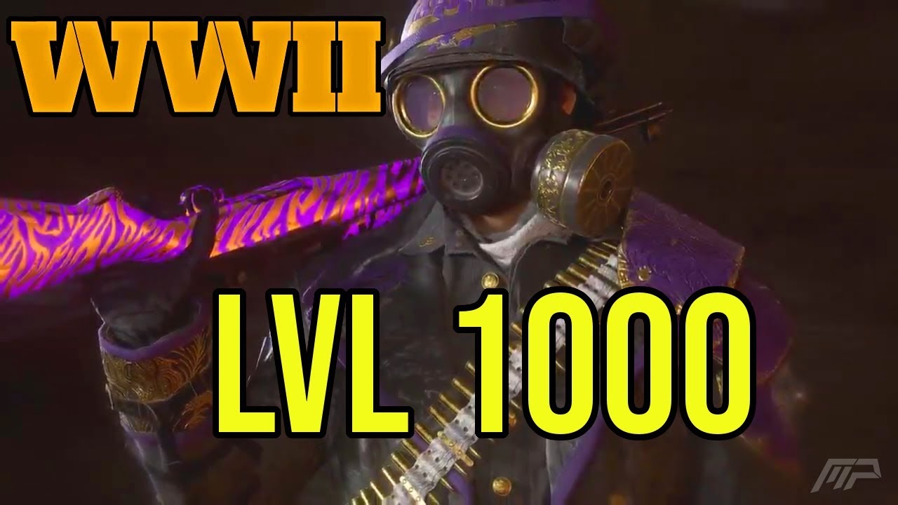FIRST LOOK AT MASTER PRESTIGE REWARDS In Call of Duty WW2 - LEVEL 1,000 ...
