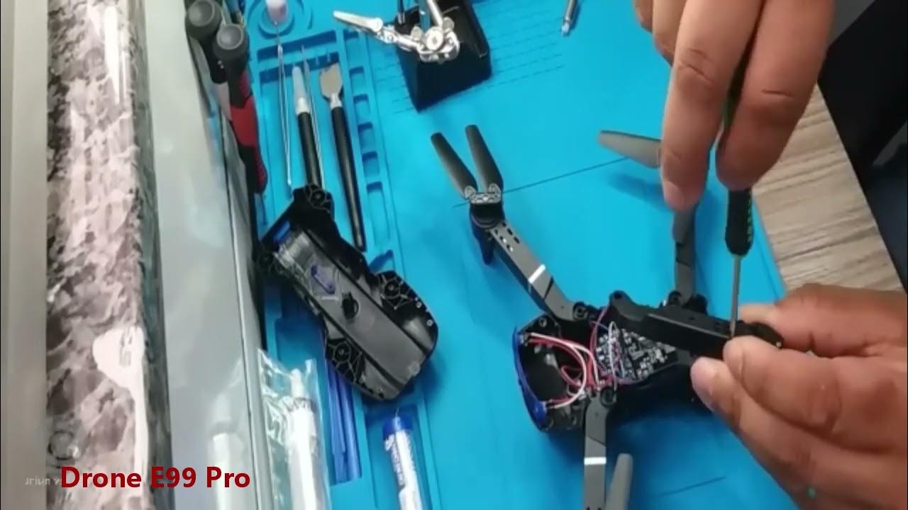conserto do drone E99 - YouTube