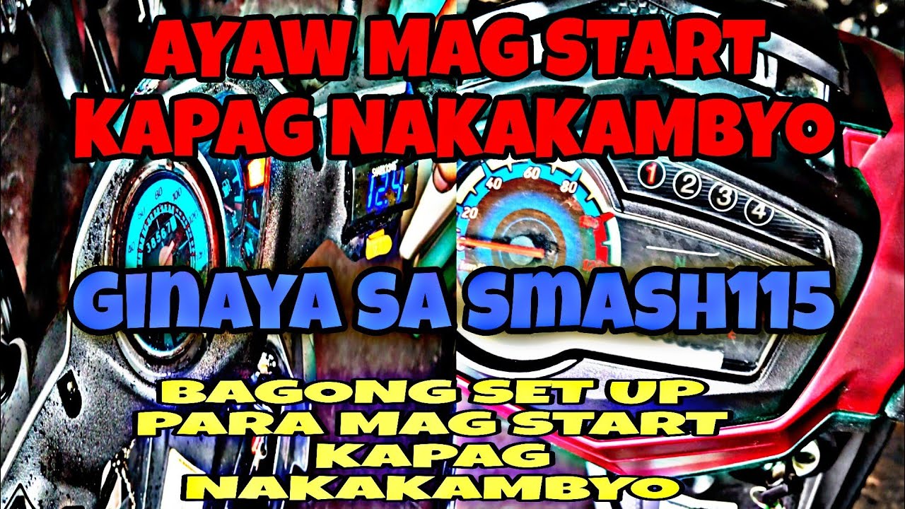 MOTOR NA AYAW MAG START KAPAG NAKA KAMBYO KA || BAGUHIN NATIN ANG SET ...