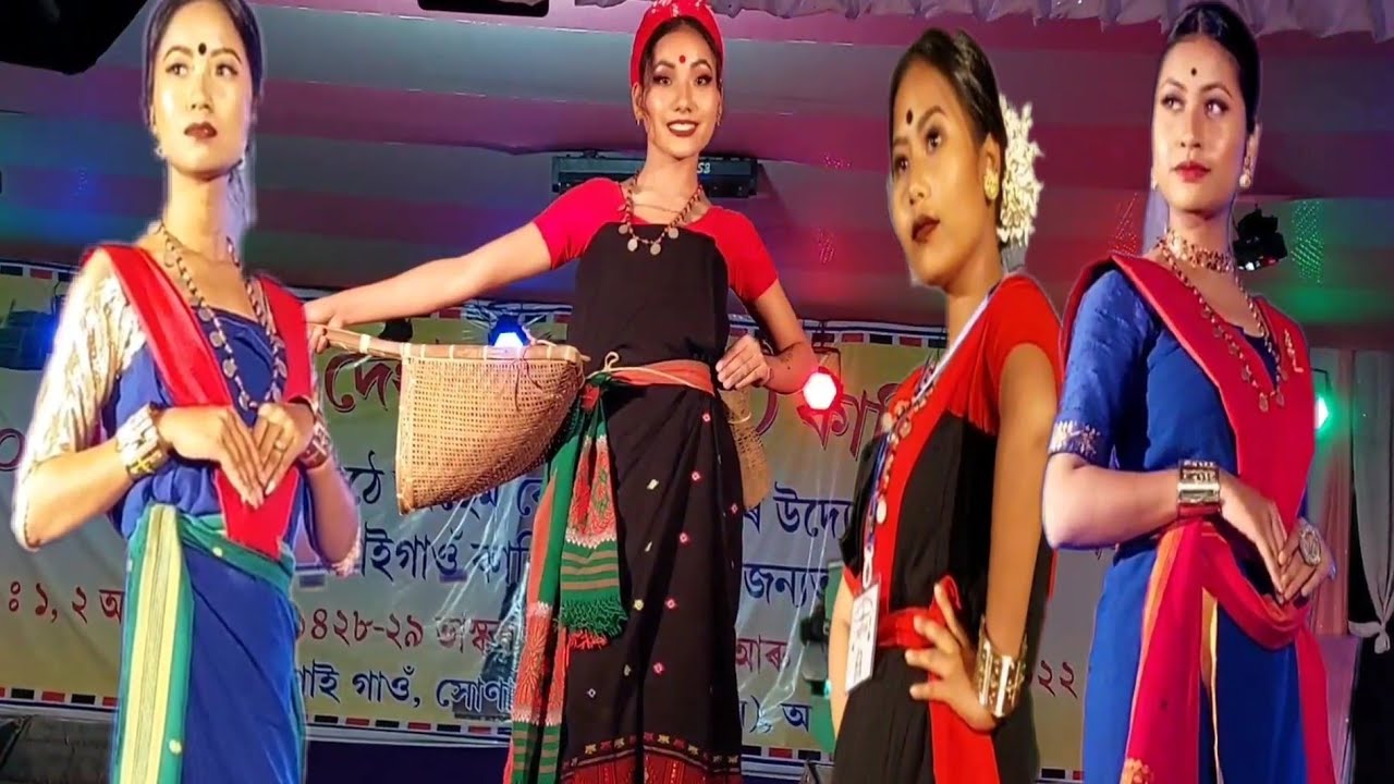 Karbi Traditional Fashion show // 30th Dehal Rongker Festival 2022 ...