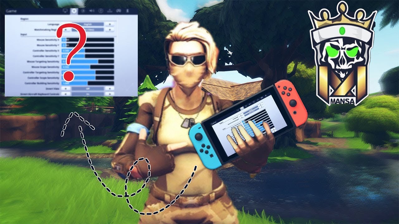 Best Chapter 5 Fortnite Settings on The Nintendo Switch - YouTube