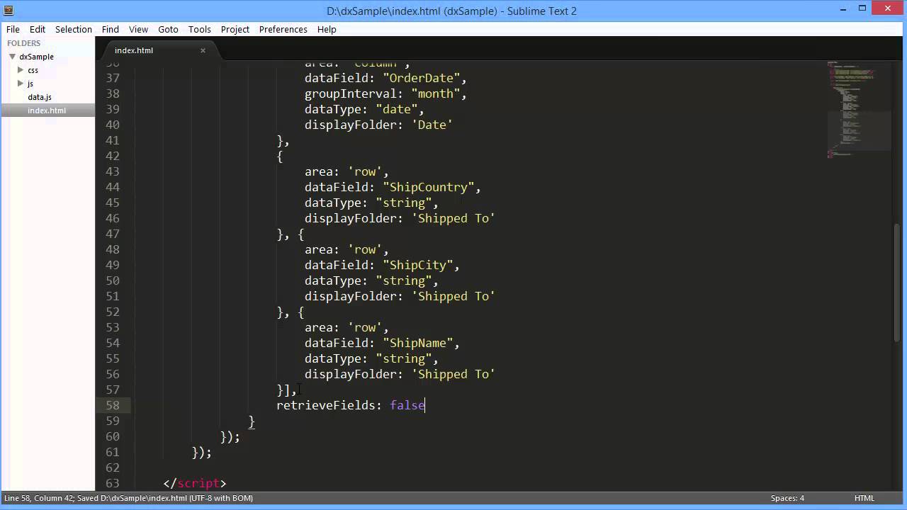 DevExreme: Getting Started with the HTML5 PivotGrid - YouTube